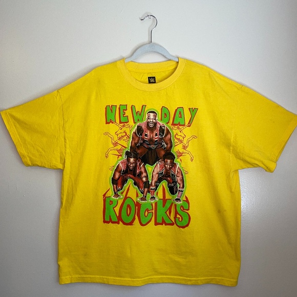 WWE | Shirts | Vintage Wwe New Day Group Tshirt | Poshmark